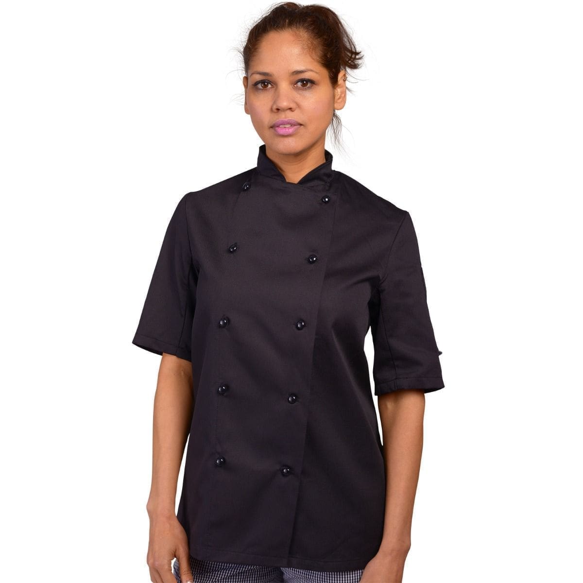 Premier Studded Front Long Sleeve Chef's Jacket PR665 | Image To Suit You