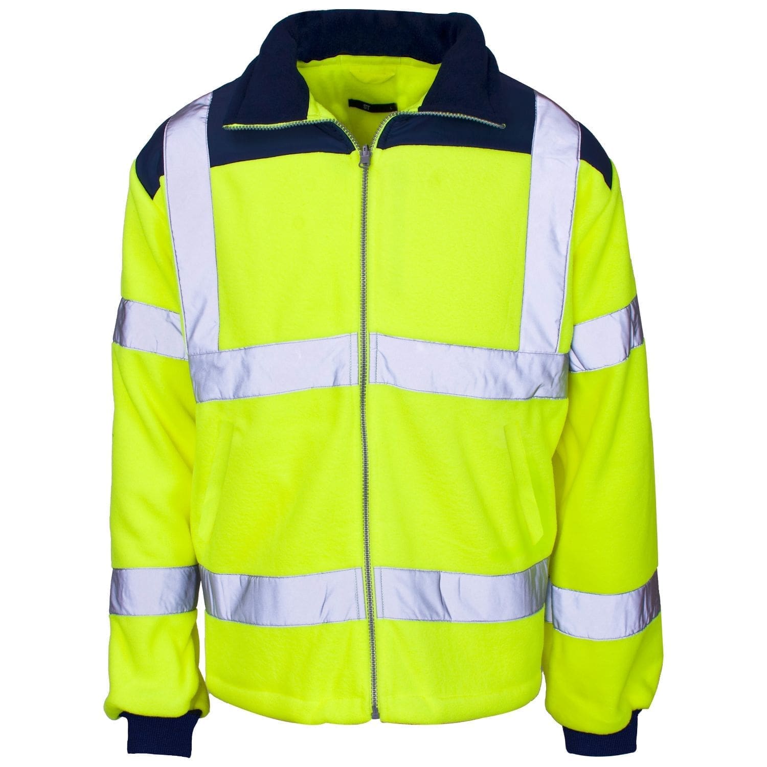 Supertouch Hi Vis Rain Patch Fleece Jacket | Image To Suit You