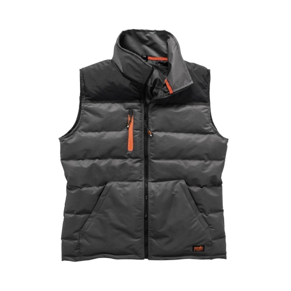 Scruffs Worker Gilet Padded Bodywarmer Black/Charcoal - Image To Suit You