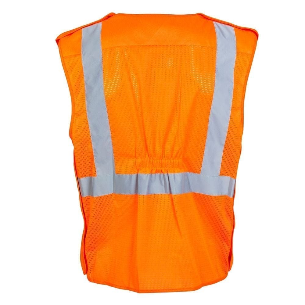 Supertouch Hi Vis Orange Mesh Vest - Image To Suit You