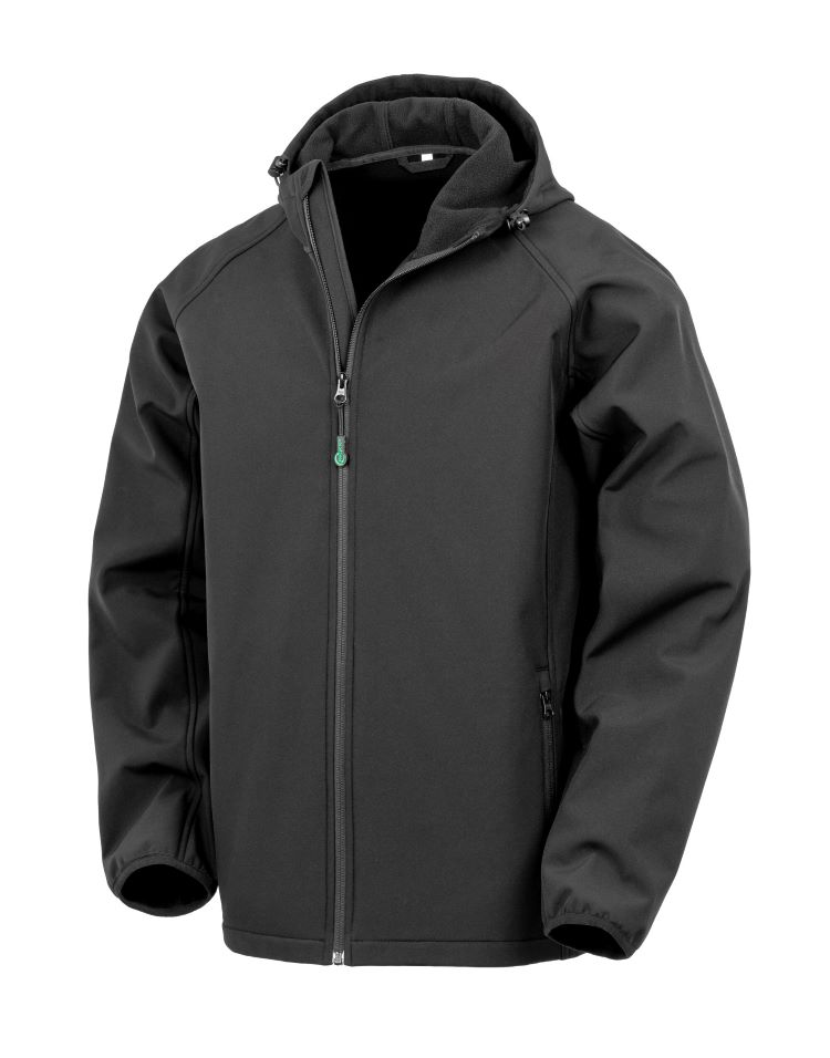 Recycled 3-Layer Printable Hood Softshell Jacket R911M - Image To Suit You